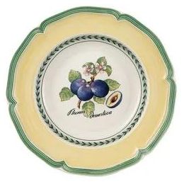 Villeroy & Boch Suppenteller VILLEROY & BOCH "Suppenteller French Garden Valence &oslash; 22,8 cm bunt", bunt, L:22,8cm, Speiseteller