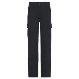 Cargohose oxmo "Cargohose OXIBEN CARGO", Damen, Gr. 42, L&auml;nge 30, schwarz, Obermaterial: 98% Baumwolle CO. 2% Elasthan EL., Hosen Cargohose