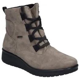 Stiefelette Josef Seibel "Calais 08, taupe", Damen, Gr. 40, grau (taupe), Obermaterial: 100% Textilmaterial TEXMAT., Schuhe Stiefelette