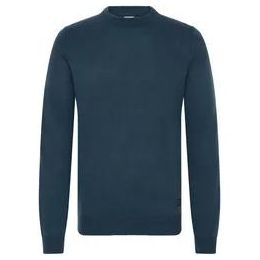 !Solid Strickfleece-Pullover SOLID "Strickpullover SDBABAK", Herren, Gr. 3XL, blau (insignia blau), Obermaterial: 100% Polyacryl PAN., Pullover