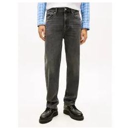 Tommy Hilfiger Straight-Jeans TOMMY JEANS "SONNY REGULAR", Herren, Gr. 38, L&auml;nge 36, denim schwarz, Denim/Jeans, Obermaterial: 99% Baumwolle, 1% Elasthan, unifarben, regular fit lang, Jeans Straight-Jeans