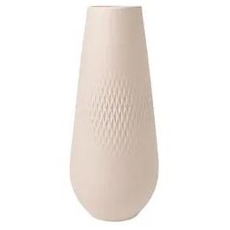 Villeroy & Boch Dekovase VILLEROY & BOCH "Vase Manufacture Collier 26 cm", beige, Vasen