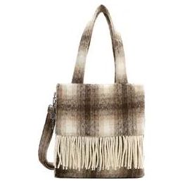 Shopper SURI FREY "Shopper SFY Philly", Damen, Gr. B/H/T: 35cm x 38cm x 12cm 0, grau (taupe 900), Polyester, Taschen Shopper