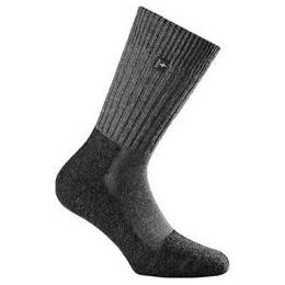Kurzsocken Rohner Socks "Socken Original 1er Pack", Herren, Gr. 42-44, grau (anthrazit), Obermaterial: 70% Schurwolle WV. 25% Polyacryl PAN. 3% Elasthan EL. 2% Polyester PES., Socken