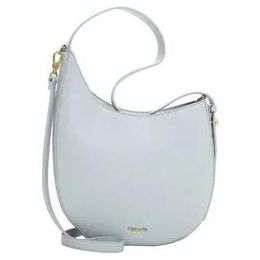 Beuteltasche Tamaris "Beutel TAS Kathi", Damen, Gr. B/H/T: 28cm x 32cm x 5cm 0, blau (lightblau 530), Polyurethan, Taschen Beuteltasche