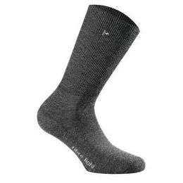 Kurzsocken Rohner SOCKS "Socken 1er Pack", Herren, Gr. 42-44, grau (anthrazit), Obermaterial: 42% Wolle mw. 41% Polyamid PA. 15% Polypropylen PP. 2% Elasthan EL., Socken