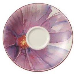 Villeroy & Boch Untertasse VILLEROY & BOCH "Espressountertasse Mariefleur Basic &oslash; 12 cm bunt", bunt, Speiseteller