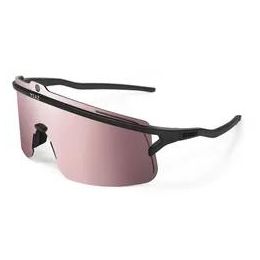 Sportbrille YEAZ "Sport-Sonnenbrille Black/Silver SUNSHADE", Damen, schwarz (schwarz, ros&eacute;gold), Sonnenbrillen