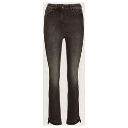 Madeleine Mode Regular-fit-Jeans MADELEINE "Jeans Five-Pocket-Hose mit schr&auml;gem Beinsaum", Herren, Gr. 34, N + K Gr, grau, Obermaterial: 99% Baumwolle CO. 1% Elasthan EL., Modern, normal, Jeans