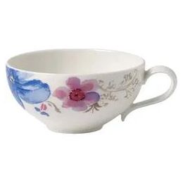 Villeroy & Boch Tasse VILLEROY & BOCH "Teetasse Mariefleur Gris Basic 120 ml bunt", bunt, 1 tlg., Porzellan, Trinkgef&auml;&szlig;e, Tasse