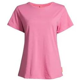 T-Shirt SALZHAUT "Shirt STEENTJE", Damen, Gr. XS, rosa (blossom), Obermaterial: 50% Baumwolle CO. 50% Polyester PES., Shirts T-Shirt