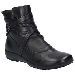 Stiefelette Josef Seibel "Charlotte 11, schwarz", Damen, Gr. 36, schwarz, Obermaterial: 100% Rindsleder Leather cow., Schuhe Stiefelette