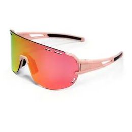 Sportbrille YEAZ "Sport-Sonnenbrille wei&szlig;/blau SUNGLOW", Damen, pink (pink, rosa), Sonnenbrillen