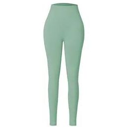 Leggings YEAZ "Leggings FLEX", Damen, Gr. L, US, gr&uuml;n, Obermaterial: 90% Polyamid PA. 10% Elasthan EL., Hosen Leggings