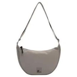 Beuteltasche SURI FREY "Beutel SFY Shiny", Damen, Gr. B/H/T: 41cm x 23cm x 13cm 0, grau (taupe 900), Polyurethan, Taschen Beuteltasche
