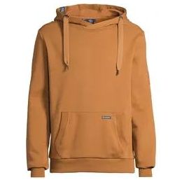 Kapuzenpullover SALZHAUT "Hoodie HEFF", Herren, Gr. XXL, braun (hazelnut), Obermaterial: 55% Baumwolle CO. 45% Polyester PES., Pullover Kapuzenpullover