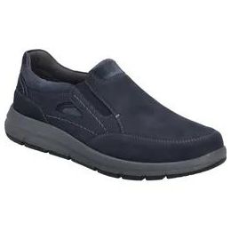 Slipper Josef Seibel "Giuseppe 09, indigo", Herren, Gr. 43, blau (indigo), Obermaterial: 100% Rindsleder Leather cow., Schuhe Slipper