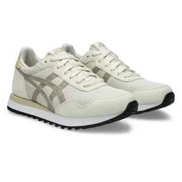 Sneaker asics SPORTSTYLE "TIGER RUNNER II", Damen, Gr. 40,5, cream, feather grau, Textil, Schuhe Sneaker