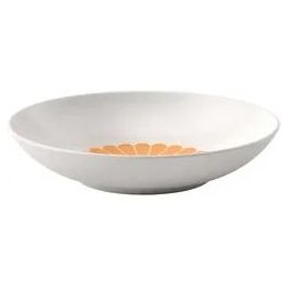 Villeroy & Boch Pastateller VILLEROY & BOCH "Pastaschale Fleur Couleur &oslash; 24 cm", gelb (soleil), L:24cm, Speiseteller