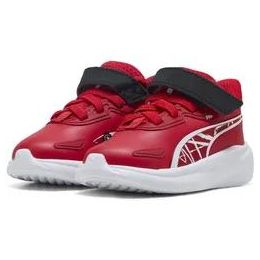 Sneaker Puma "Scuderia Ferrari Skyrocket Sneakers Kinder", Kinder, Gr. 21, rosso corsa wei&szlig; rot, Obermaterial: Synthetik, Textil. Futter: Textil. Innensohle: Textil. Laufsohle: Synthetik, Schuhe Sneaker