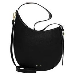 Beuteltasche Tamaris "Beutel TAS Kathi", Damen, Gr. B/H/T: 28cm x 32cm x 5cm 0, schwarz (schwarz 100), Polyurethan, Taschen Beuteltasche