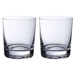 Villeroy & Boch Whiskyglas VILLEROY & BOCH "Wassergl&auml;ser Purismo Bar 320 ml 2er Set transparent", bunt (transparent), Glas, Trinkgef&auml;&szlig;e, Whiskyglas