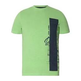 T-Shirt Jan Vanderstorm "T-Shirt BALJAN", Damen, Gr. 4XL, gr&uuml;n (hellgr&uuml;n), Obermaterial: 100% Baumwolle CO., Shirts T-Shirt