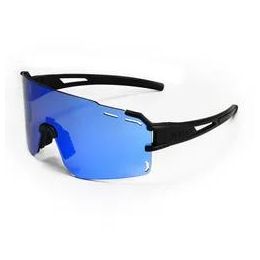 Sportbrille YEAZ "Sport-Sonnenbrille Gr&uuml;n SUNCRUISE", Damen, schwarz (schwarz, blau), Sonnenbrillen
