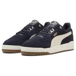 Sneaker Puma "Shuffle Downtown Sneakers Erwachsene", Herren, Gr. 44, new navy alpine snow blau wei&szlig;, Obermaterial: Textil, Synthetik, Kuhleder. Futter: Textil. Innensohle: Textil. Laufsohle: Gummi, Schuhe Sneaker