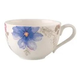Villeroy & Boch Espressotasse VILLEROY & BOCH "Mokka-/Espressotasse Mariefleur Gris Basic 50 ml bunt", bunt, 1 tlg., Porzellan, Trinkgef&auml;&szlig;e, Espressotasse