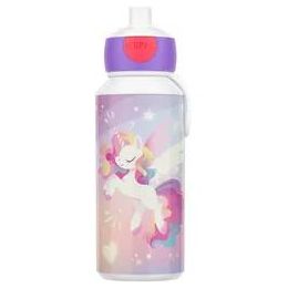 Trinkflasche Mepal "Pop-Up Trinkflasche Campus (2025) 400 ml", bunt (unicorn glow), 400ml, Trinkflaschen, Trinkflasche