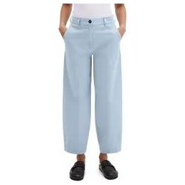 Marc O'Polo Chinohose MARC O'POLO "aus Organic Cotton-Twill", Damen, Gr. 32, Normalgr&ouml;&szlig;en, grau horizon, Twill, Obermaterial: 98% Baumwolle, 2% Elasthan, unifarben, figurbetont normal, Hosen Chinohose
