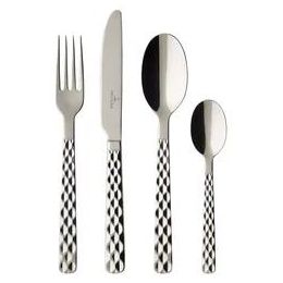 Villeroy & Boch Besteck-Set VILLEROY & BOCH "Tafelbesteck Boston 24er Set silber", silber, Essbesteck-Sets