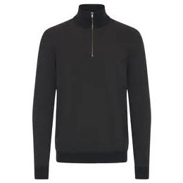 Troyer Blend "Troyer BHBAAL HALF ZIPP KNIT", Herren, Gr. XL, schwarz (schwarz beauty), Obermaterial: 70% Baumwolle CO. 30% Nylon NY., Pullover Troyer