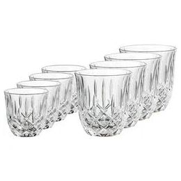 Gl&auml;ser-Set Nachtmann "Gl&auml;serset Noblesse 8er Set transparent", bunt (transparent), 8 tlg., Glas, Trinkgef&auml;&szlig;e