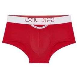 Boxershorts WOH "Boxershort Sexy Fun Trunk 1er Pack", Herren, Gr. M, rot, Obermaterial: 95% Baumwolle CO. 5% Elasthan EL., Unterhosen
