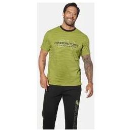 T-Shirt Jan Vanderstorm "T-Shirt STIGGARD", Damen, Gr. XL, gr&uuml;n, Obermaterial: 92% Baumwolle CO. 8% Polyester COOLMAX PES(Coolmax)., Shirts T-Shirt