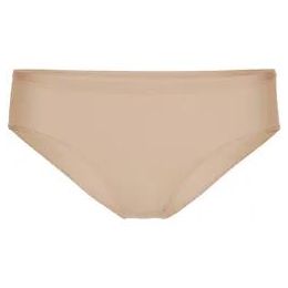 Slip Calida "Slip Natural Comfort Regular Cut Slip 1er Pack", Damen, Gr. 44-46, beige (nude), Obermaterial: 92% Baumwolle CO. 8% Elasthan EL., Unterhosen Slip