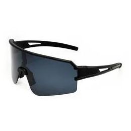Sportbrille YEAZ "Sport-Sonnenbrille schwarz SUNSPOT", Damen, schwarz (schwarz, schwarz), Sonnenbrillen