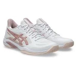 Hallenschuh asics "BLADE FF 2", Damen, Gr. 40, wei&szlig;, morganite, Synthetik, Schuhe Hallenschuh