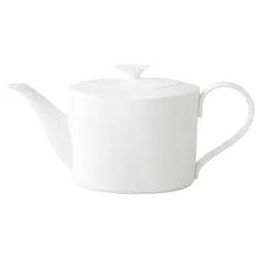 Villeroy & Boch Teekanne VILLEROY & BOCH "Teekanne Modern Grace 1,2 Liter wei&szlig;", wei&szlig;, Kannen