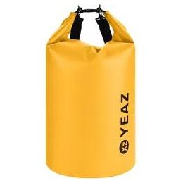 Packsack YEAZ "Wasserfester Packsack 40L ISAR", Gr. 40, gelb, Obermaterial: 100% PVC PVC., Taschen