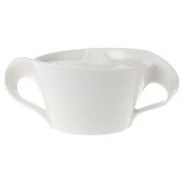 Villeroy & Boch Zuckerstreuer VILLEROY & BOCH "Zuckerdose NewWave 260 ml wei&szlig;", wei&szlig;, Zuckerstreuer