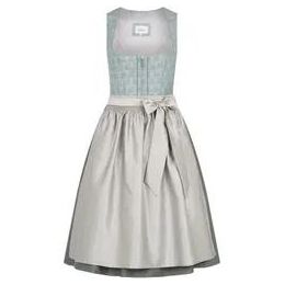 N&uuml;bler Dirndl N&Uuml;BLER "Midi Dirndl Efia", Damen, Gr. 42, EURO, blau, Obermaterial: 100% Polyester PES., Kleider