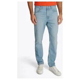 Straight-Jeans Tommy Hilfiger "STRAIGHT DENTON", Herren, Gr. 34, L&auml;nge 30, heron blau, Denim/Jeans, Obermaterial: 99% Baumwolle, 1% Elasthan, straight fit kn&ouml;chellang, Jeans Straight-Jeans, in hellblauer Waschung