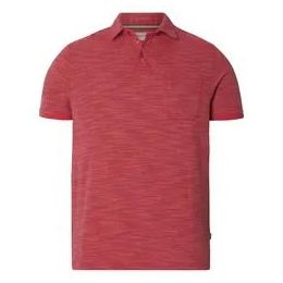 Poloshirt Babista "Poloshirt KORLIN", Herren, Gr. L, rot (rot melange), Obermaterial: 85% Baumwolle CO. 15% Polyester COOLMAX PES(Coolmax)., Shirts
