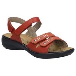 Sandale Josef Seibel "Ibiza 86, rot", Damen, Gr. 40, rot, Obermaterial: 100% Rindsleder Leather cow., Schuhe Sandale