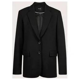Madeleine Mode Jackenblazer MADELEINE "Blazer Einreihiger Blazer mit Stretchanteil", Damen, Gr. 38, schwarz, Obermaterial: 47% Polyester PES. 47% Viskose CV. 6% Elasthan EL., Modern, Blazer