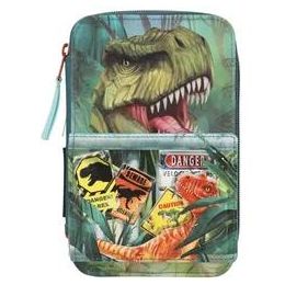 Buntstift Depesche "Federtasche Danger Dino World 21 x 13 x 7,5 cm bunt", Kinder, bunt, Kunststoff, Stifte