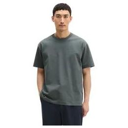 Marc O'Polo T-Shirt MARC O'POLO "aus schwerem Bio-Baumwoll-Jersey", Herren, Gr. XL, skipping stone, Obermaterial: 100% Baumwolle, unifarben, Basic, loose fit, Shirts T-Shirt